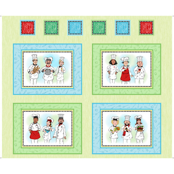 Chefs Special Picture Patches Cotton Quilting Fabric Panel – havAsquiz