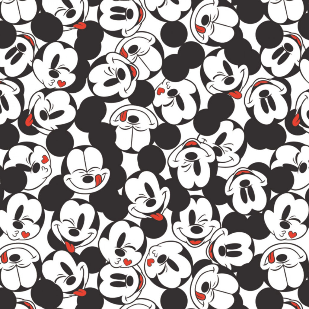 Disney Mickey Mouse It’s a Mickey Thing Mickey Stacked Toss White ...