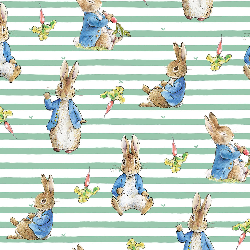World of Peter Rabbit Peter Loves Radishes 2041-4C Cotton Quilting ...