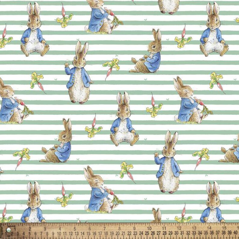 World of Peter Rabbit Peter Loves Radishes 2041-4C Cotton Quilting ...